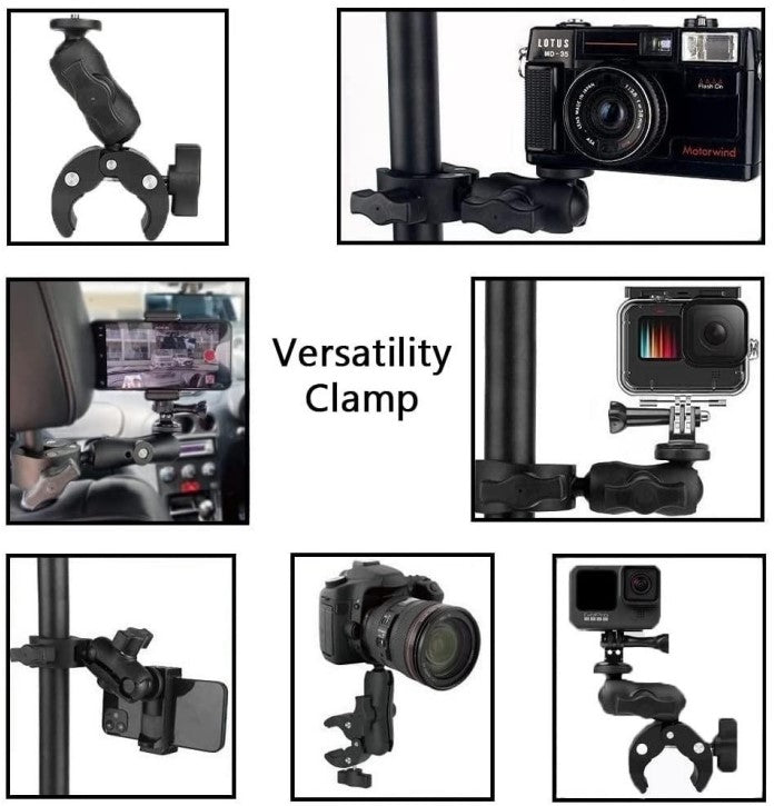 3 Way Super Clamp Camera Mount | CamGo